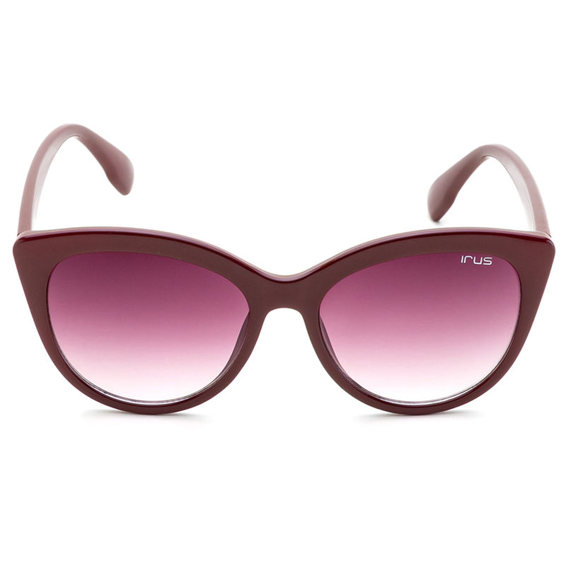 Buy IRUS Women Full UV Protected Burgundy Lens Sunglasses - IRS1207C3SG ...