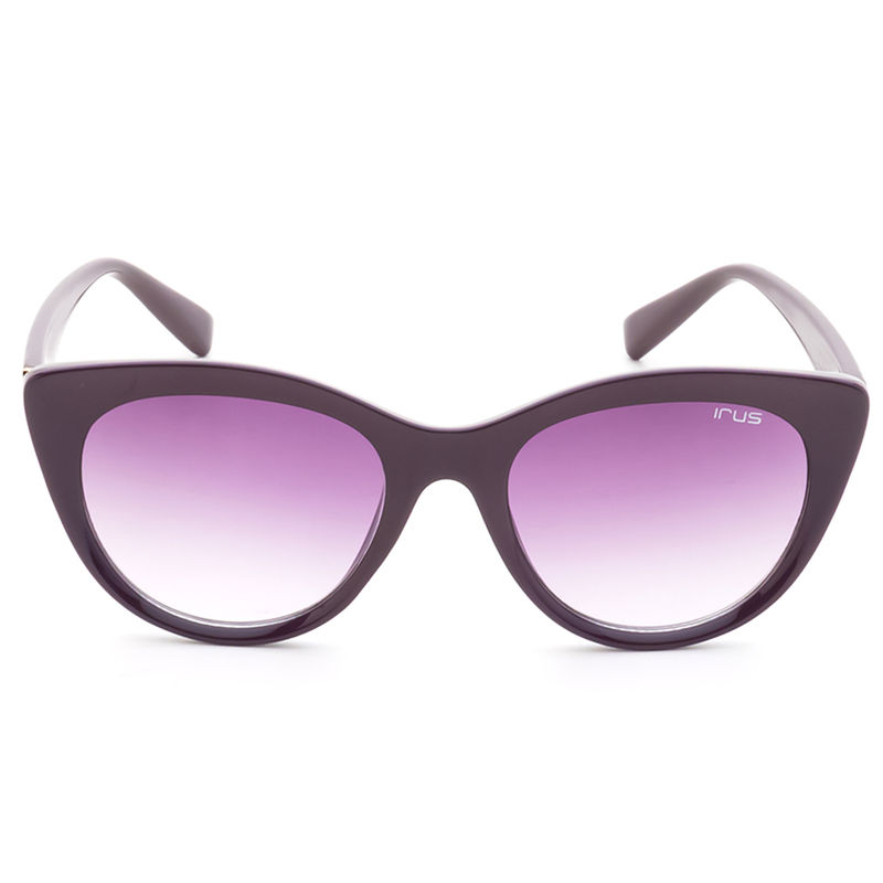 Buy IRUS Women Full UV Protected Purple Lens Sunglasses - IRS1216C3SG ...