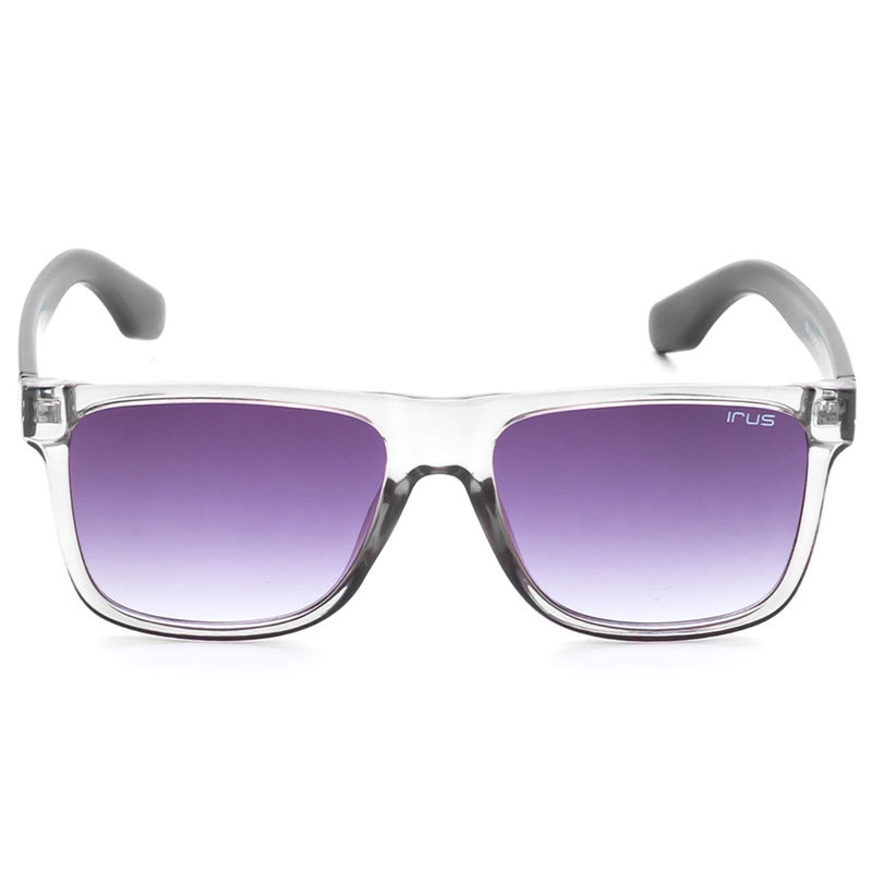 Buy IRUS Men Full UV Protected Purple Lens Sunglasses - IRS1225C4SG Online