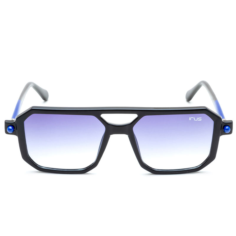 Buy IRUS Men Full UV Protected Purple Lens Sunglasses - IRS1279C1SG Online