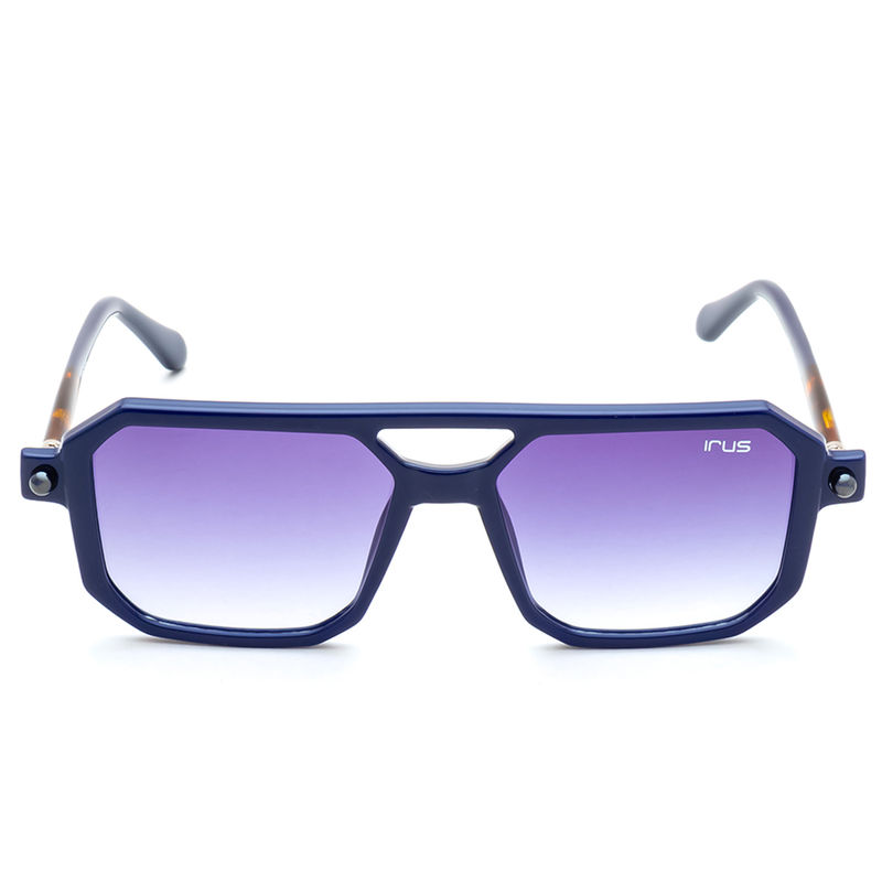 Buy IRUS Men Full UV Protected Purple Lens Sunglasses - IRS1279C3SG Online