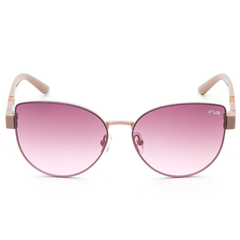 Buy IRUS Women Full UV Protected Pink Lens Sunglasses - IRS1297C4SG Online