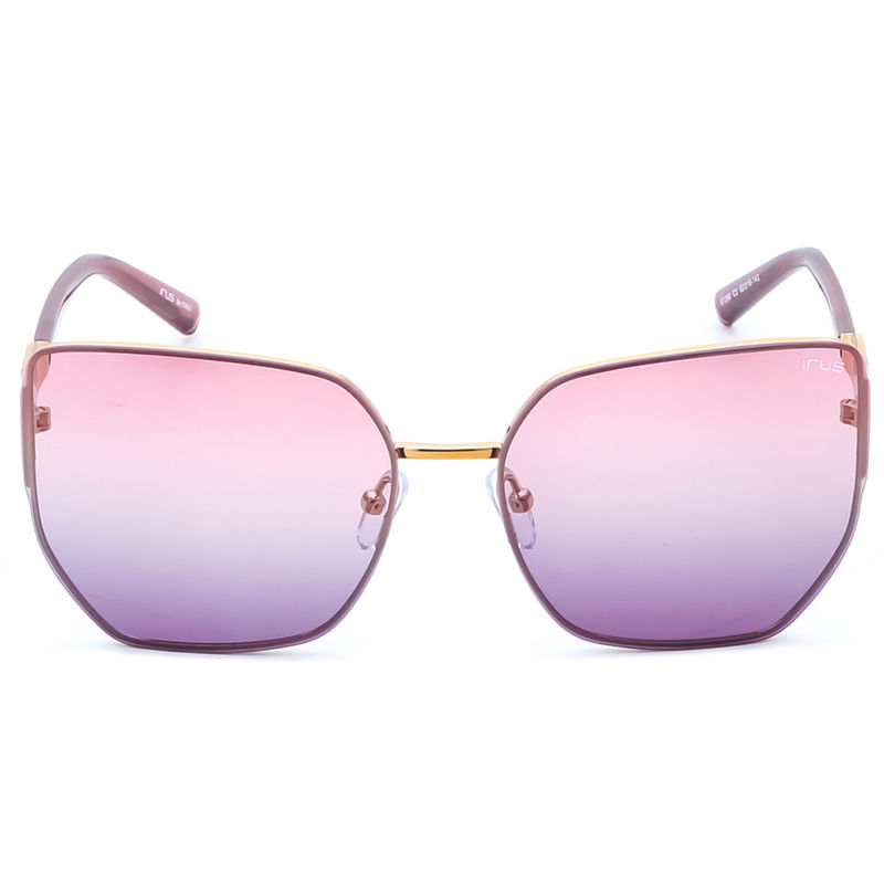 Buy IRUS Women Full UV Protected Purple Lens Sunglasses - IRS1298C3SG ...