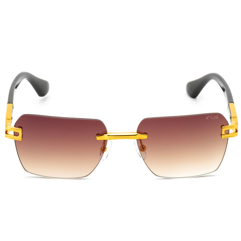 Buy IRUS Men Full UV Protected Brown Lens Sunglasses - IRS1340C2SG Online