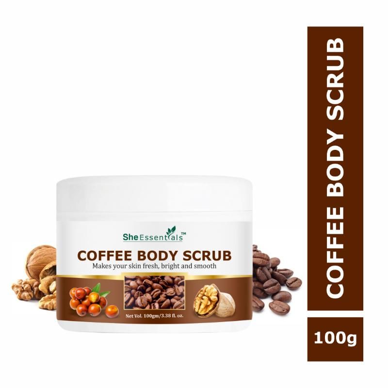 Buy She Essentials Coffee Body Scrub Exfoliating Scrub For Body For ...