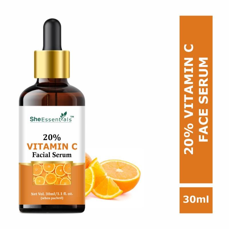 Buy She Essentials 10% Vitamin C Face Serum For Skin Radiance ...