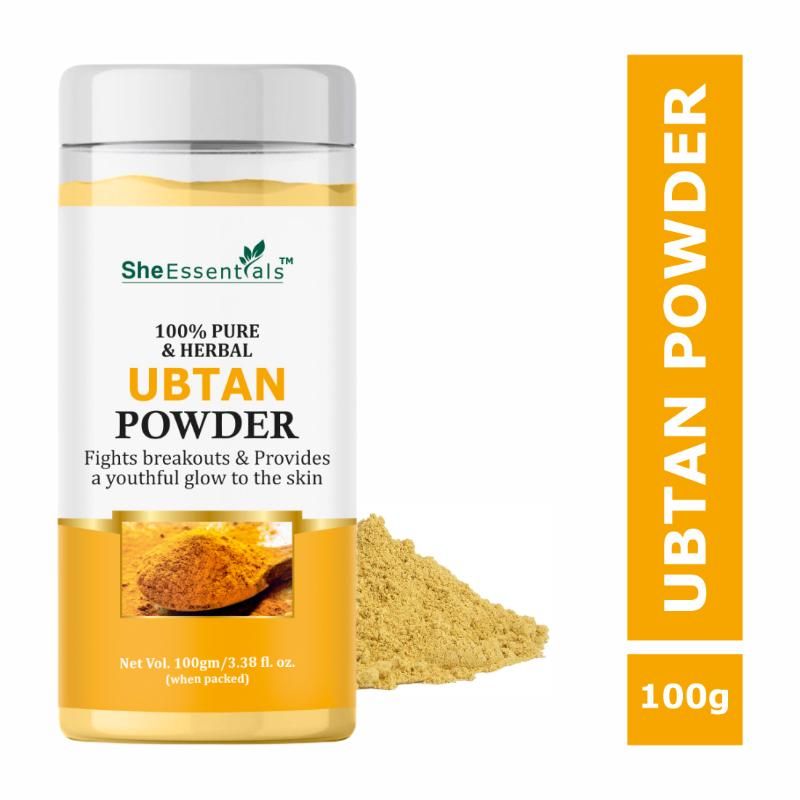 Buy She Essentials 100% Natural Ubtan Powder For Glowing Skin Face Pack ...