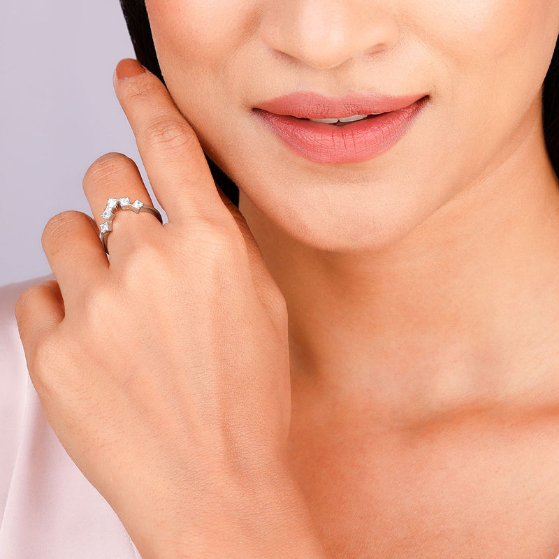 Buy GIVA Sterling Silver Arch Ring for Women & Girls Online