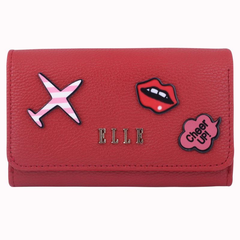 ELLE Women's Wallet Red: Buy ELLE Women's Wallet Red Online at Best ...