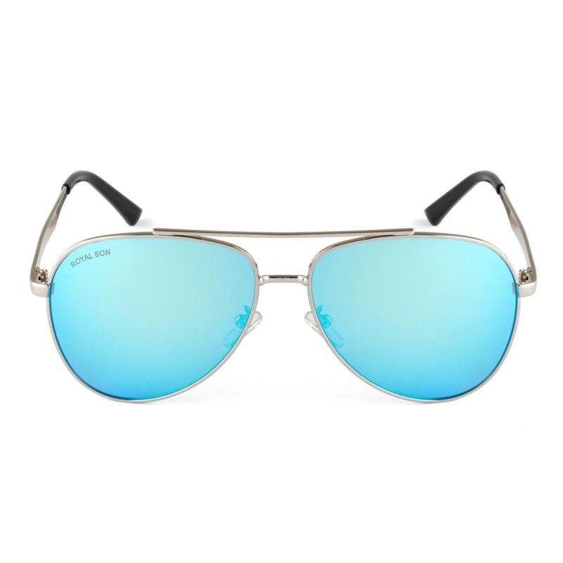 Buy ROYAL SON Blue Mirror Uv Protection Cooling Goggles for Men ...