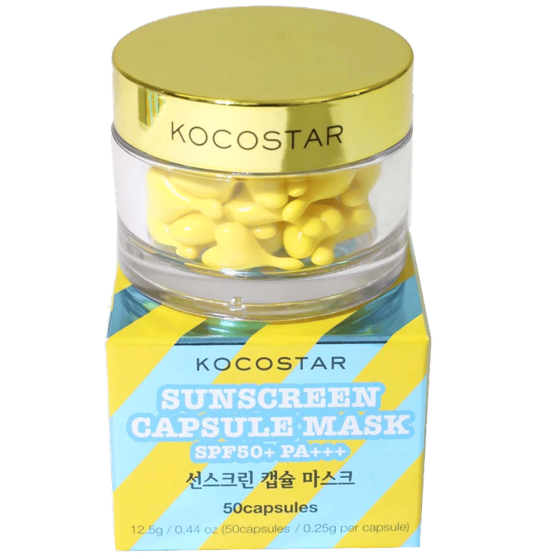 Buy KOCOSTAR SPF 50 Sunscreen Capsule Mask Jar 50 Capsule Masks Online ...