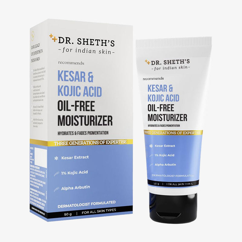Buy Dr. Sheth's Kesar & Kojic Acid Oil-Free Moisturizer Online in UAE ...