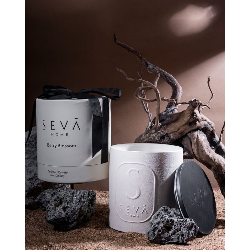 Buy SEVA HOME Prestige Candle - Berry Blossom125-150 Hours Long Burn Online