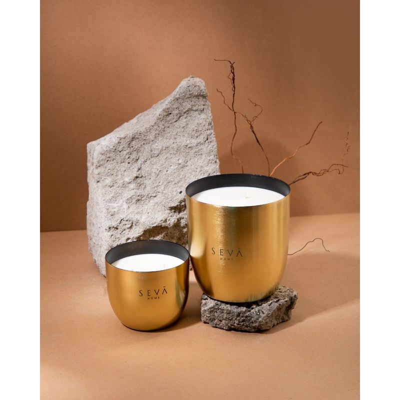 Buy SEVA HOME Heirloom Bloom Candle Set Luxury Gifting 40-55 Hour Burn ...