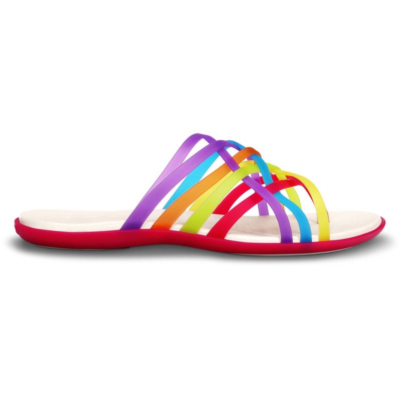 Buy Crocs Multi-color Translucent Flipflops (Euro 39-40) Online