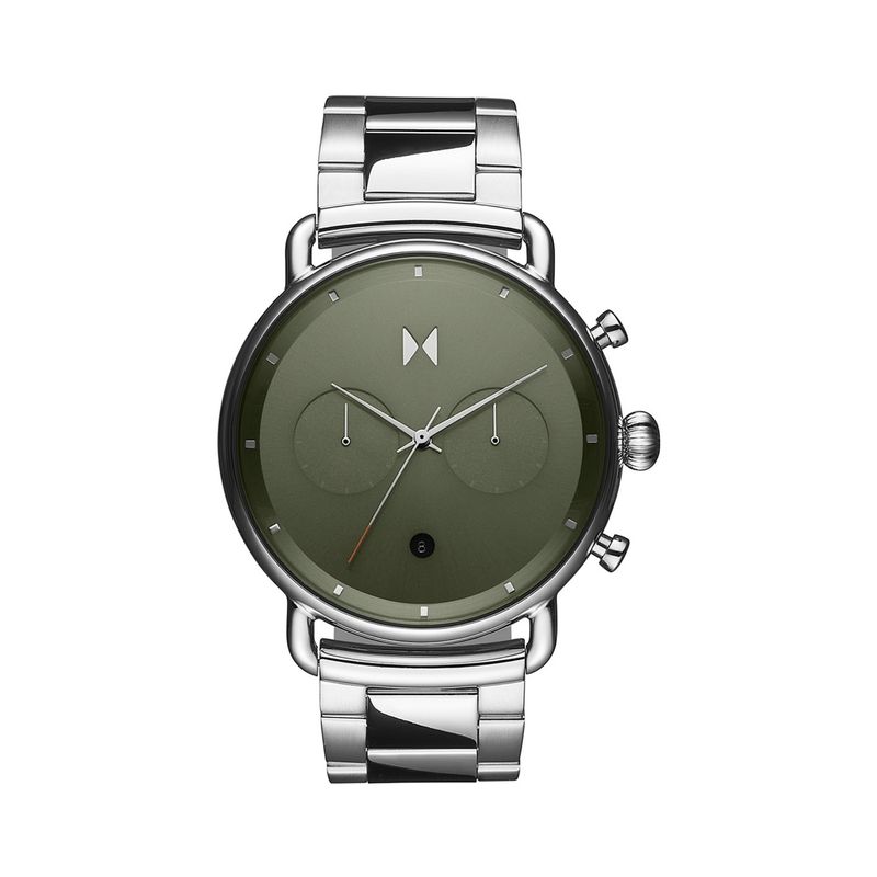 Buy MVMT Blacktop Chronograph Green Round Dial Mens Watch - 28000190-D ...