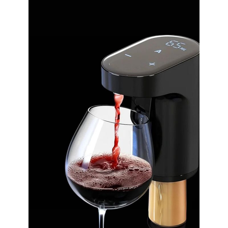 Buy Smokey Cocktail Smart Wine Liquor Electric Dispenser - Black Online