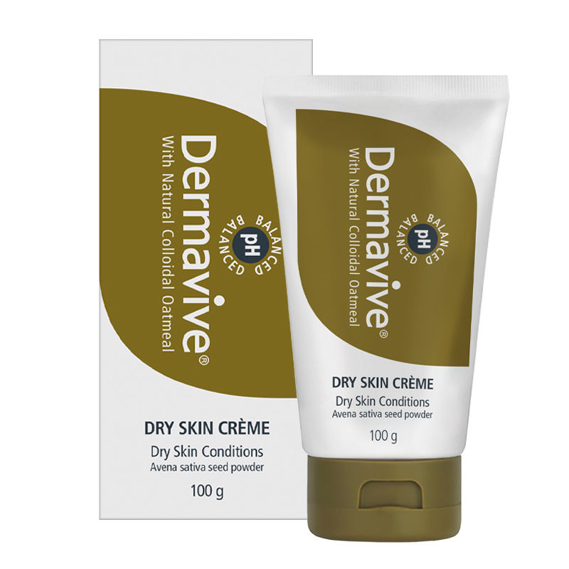 Buy Dermavive Dry Skin Face Cream With Natural Colloidal Oatmeal ...