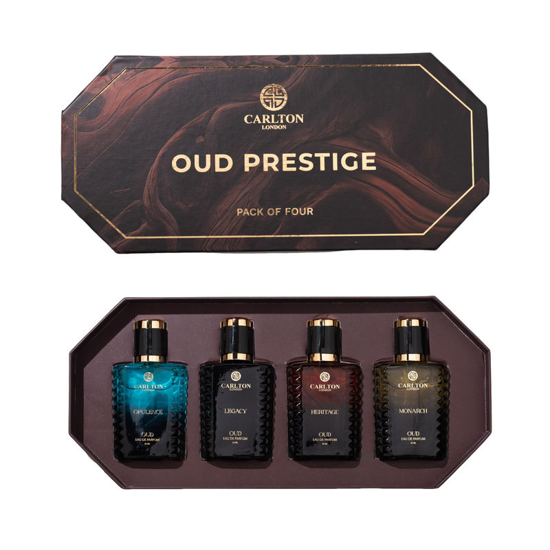 Buy Carlton London Perfume Men Oud Gift - Set Of 4 Online