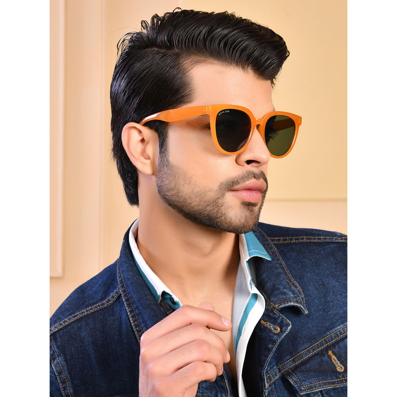 Buy ROYAL SON Cat Eye Orange Chasma for Women CHI00164-C3 Online