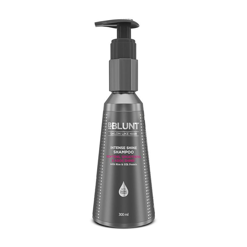 Buy BBLUNT Intense Shine Shampoo with Rice & Silk Protein for 23X ...