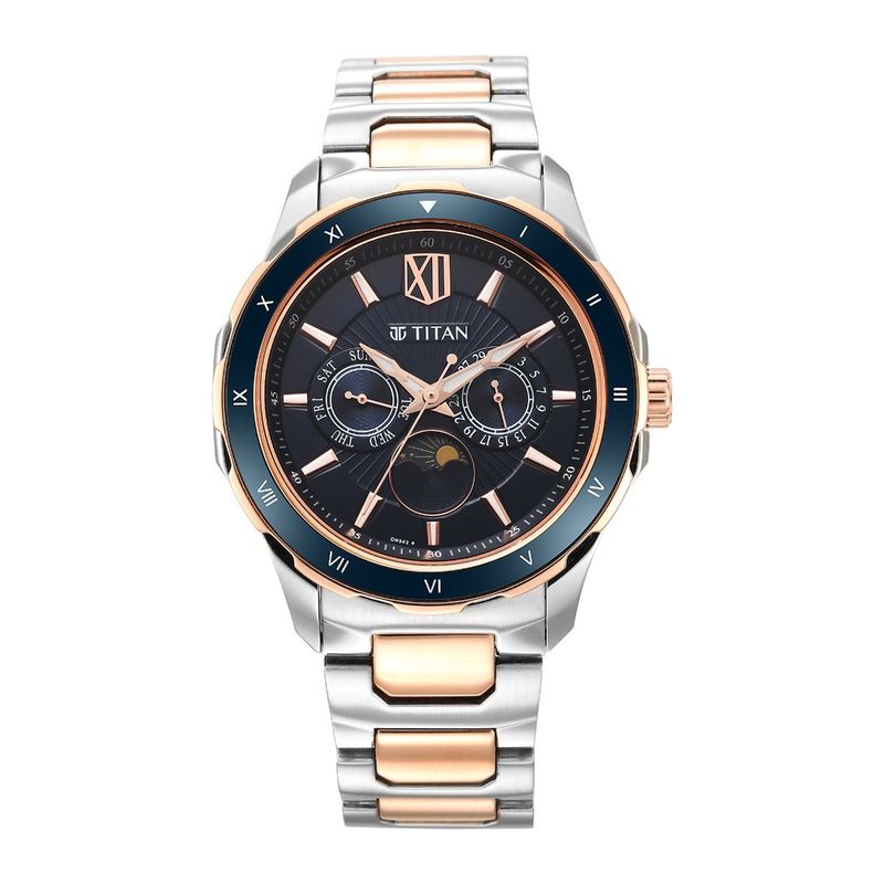 Buy Titan Regalia Premium Timepieces Blue Dial Analog Watch for Men Online
