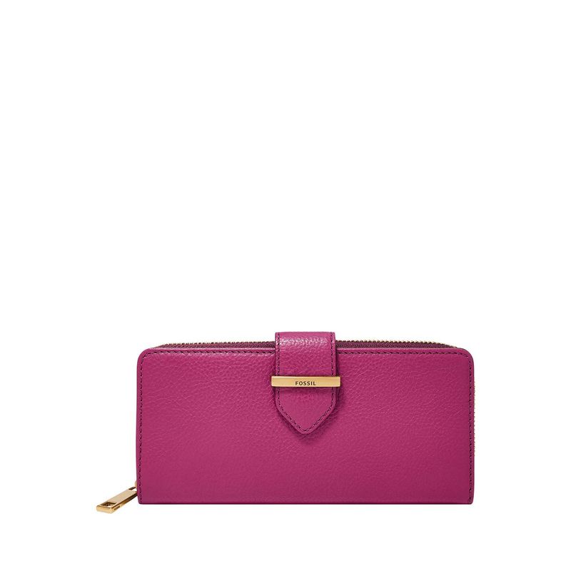 Buy Fossil Women Bryce Pink Wallet (S) Online