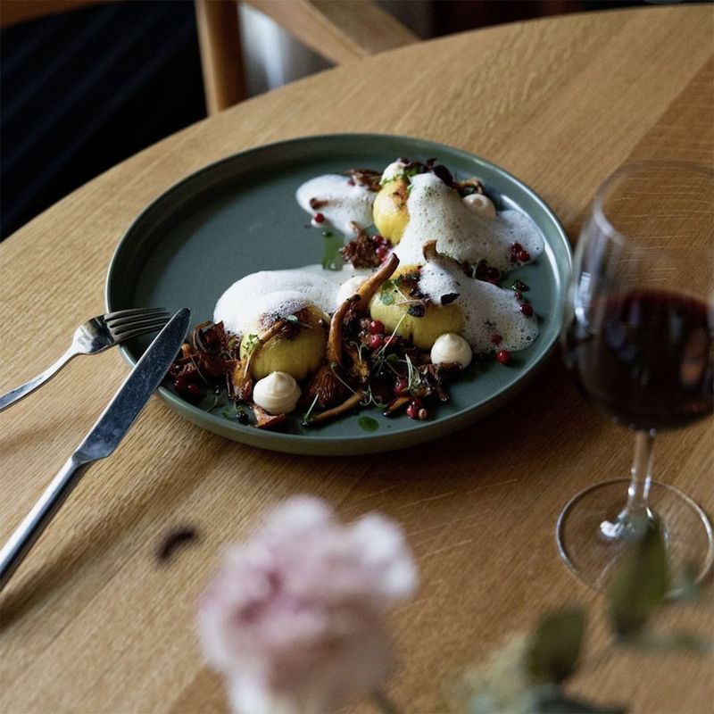 Buy Norling Studio Dinner Plate Lawn Semi Matt (22cm) Online