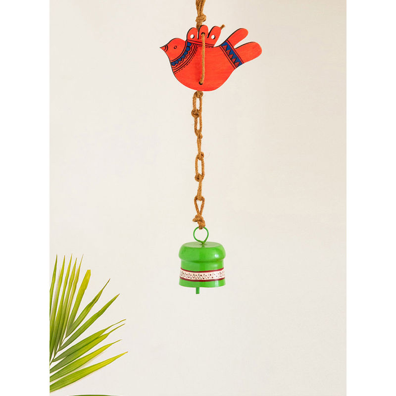 Buy ExclusiveLane Flappy Bird Decorative Hanging Wind Chime (Wood ...