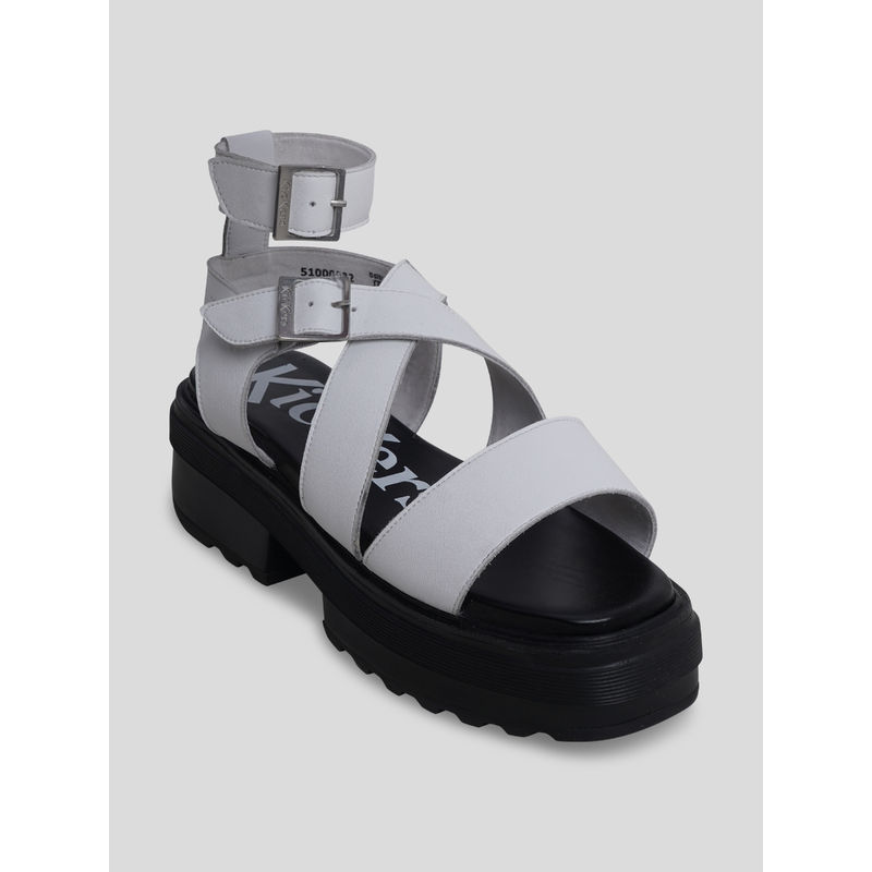 Buy Kickers Women Hella White Sandals Online