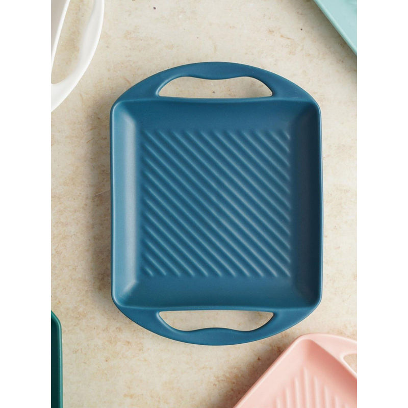 Buy Nestasia Blue Square Baking Tray Small Online