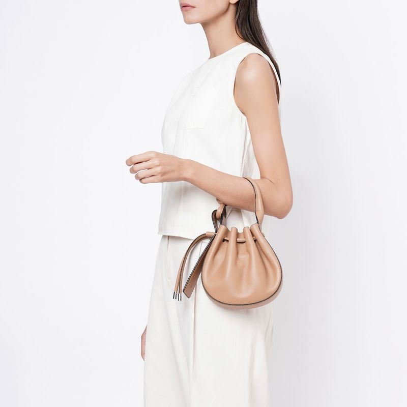 Buy Behno New York Ina Mini Crossbody Milled Almond Online