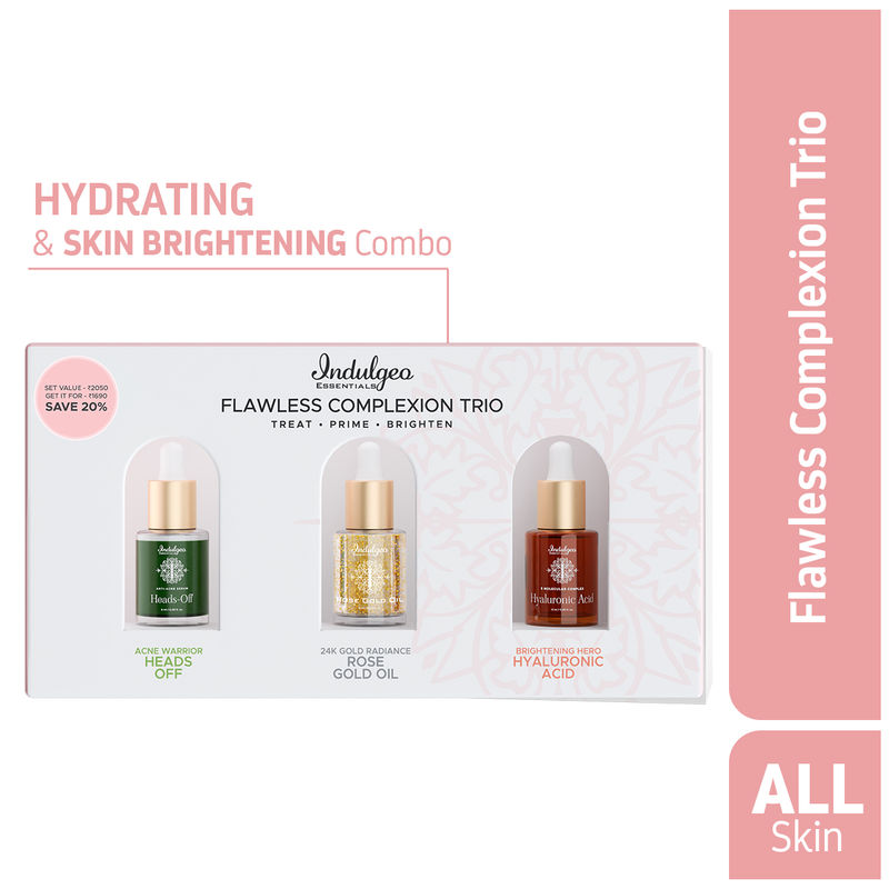 Buy Indulgeo Essentials Flawless Complexion Trio Online