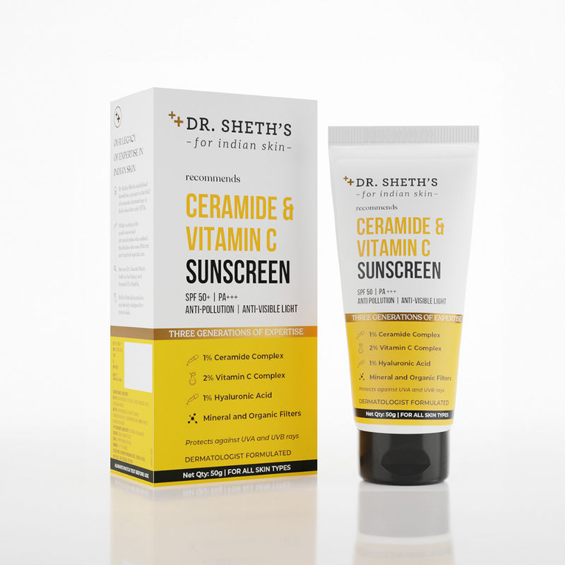 Buy Dr. Sheth's Ceramide & Vitamin C Sunscreen Online