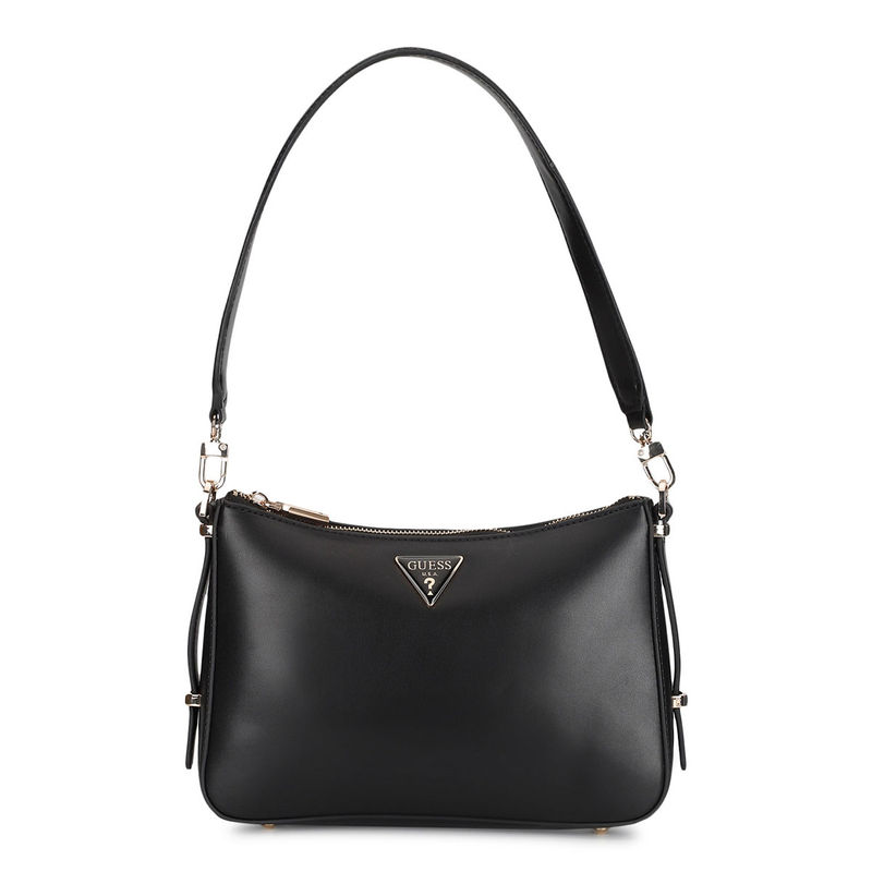 Buy Guess Women Black Solid Handbag Online