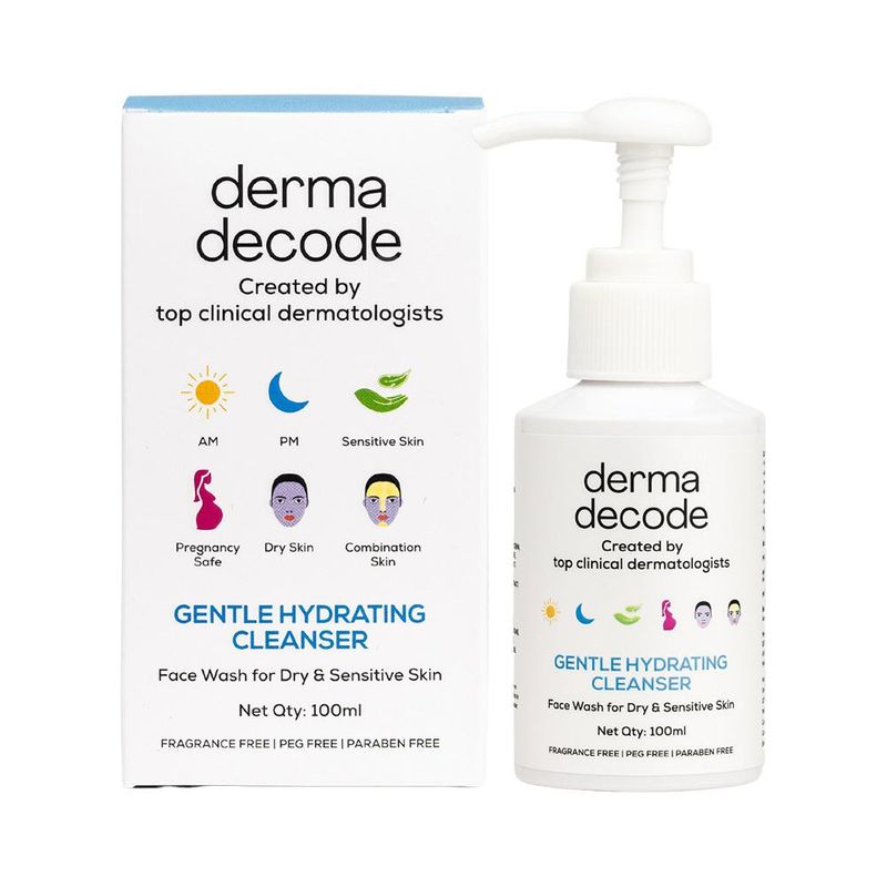 Buy Derma Decode Face Wash for Dry Skin with Hydrating Ingredients ...
