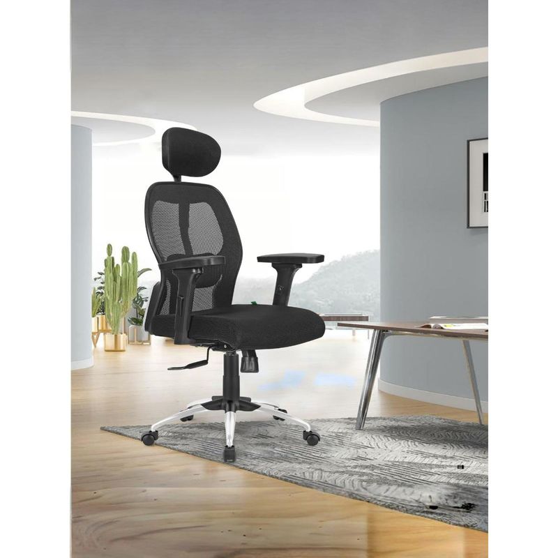 Buy Savya Home Home Marvel High Back Ergonomic Office Chair (Black) Online