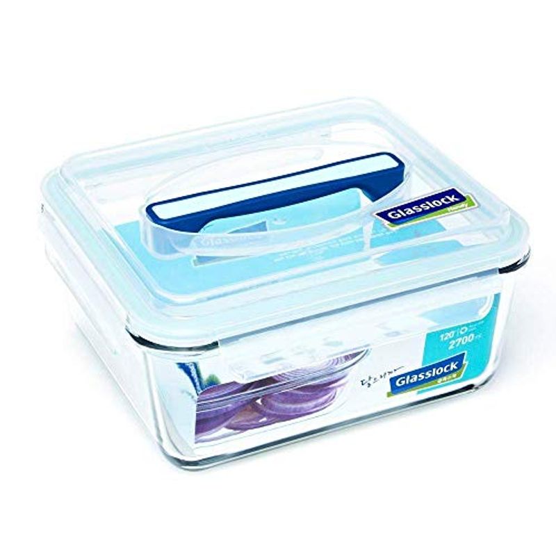 Buy Glasslock Handy Airtight Break Resistant Food Storage Container ...