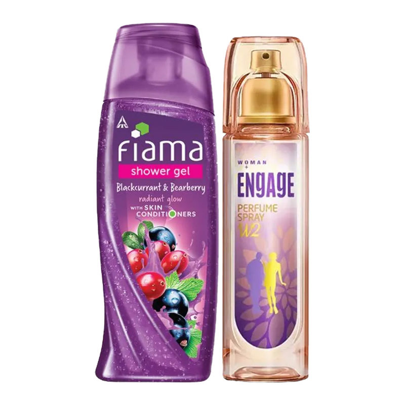 Buy Engage Perfume and Fiama Shower Gel - Bath & Body Combo Offer Online
