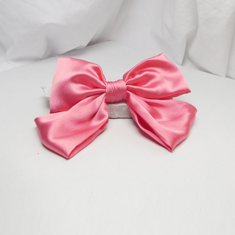 Buy Soho Boho Studio Classic Paris Pink Hair Bow Barrette Online