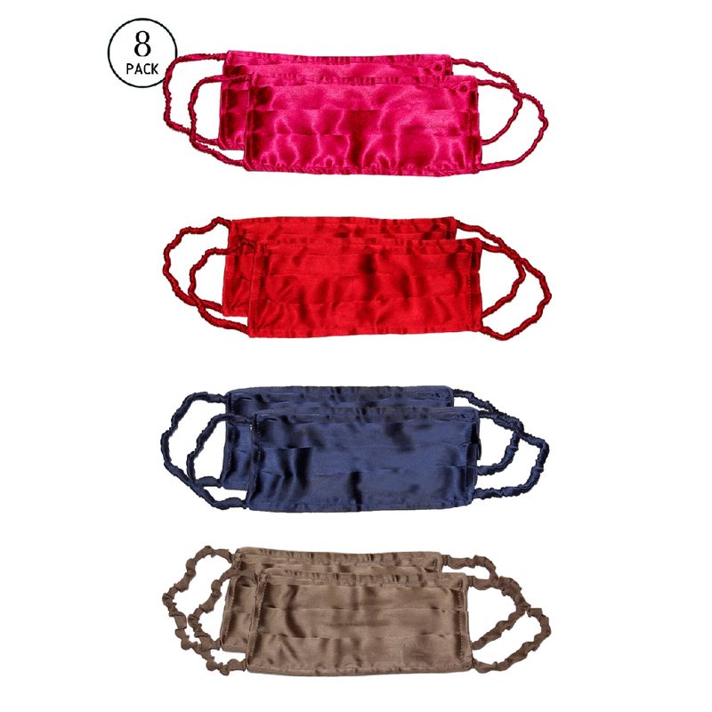 Buy Bellofox Garnet, Ruby, Sapphire And Amber Sheen 3-layer 3-ply Satin ...