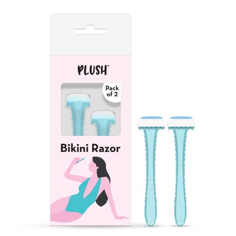 Buy Plush Bikini Razor Kit For Women - Pack Of 2 Online