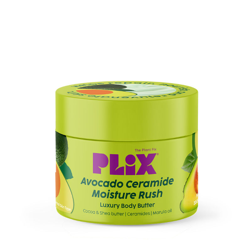 Buy Plix Avocado Ceramide Moisture Rush Luxury Body Butter Online