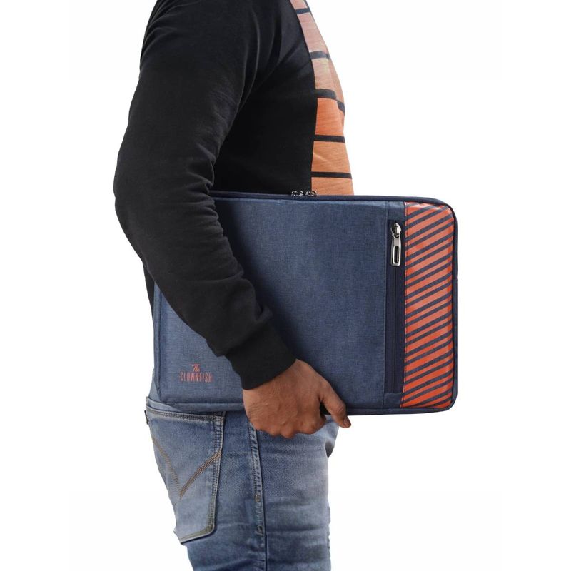 Buy The Clownfish Algo Polyester Unisex 14 Inch Laptop Bag Tablet Case ...