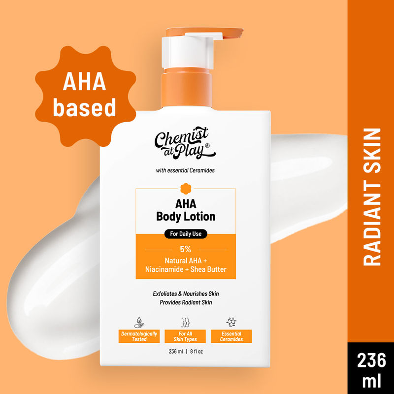 Buy Chemist At Play AHA Body Lotion For Daily Use Online