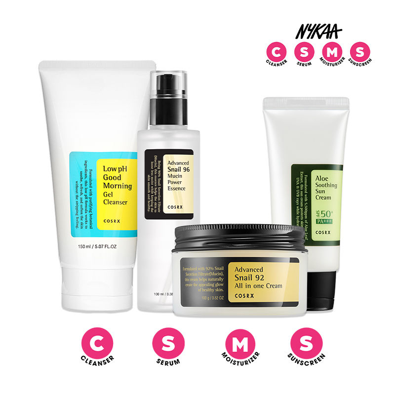 Buy Cosrx Daily Skincare Routine For Acne Prone And Clear Skin Csms Combo