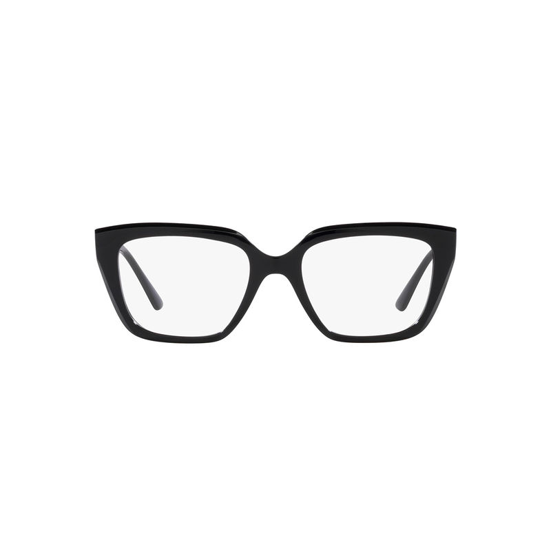 Buy Vogue Eyewear Black Women Clear Square Eyeglass Frame-0VO5477B (50 ...