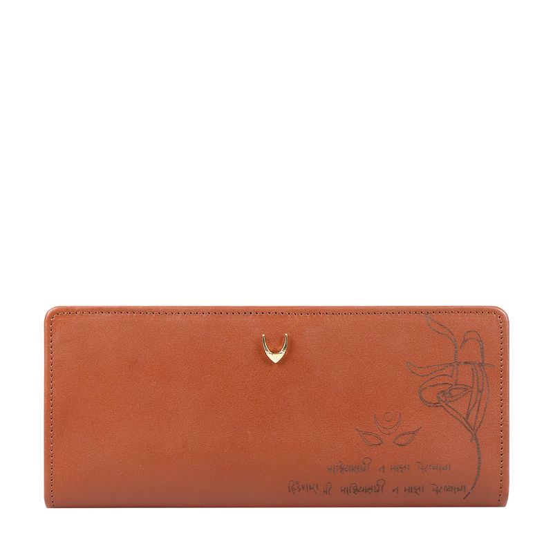 Hidesign Mantra W1 (Rf) Tan Leather Women's Wallet: Buy Hidesign Mantra ...
