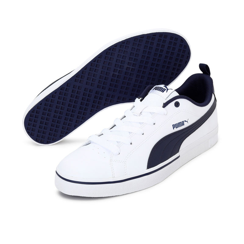 Buy Puma White Break Point Vulc Casual Shoes - 3 Online