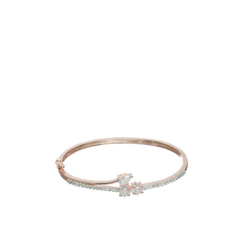 Buy Priyaasi Gold Plated American Diamond Crystal Bracelet Online